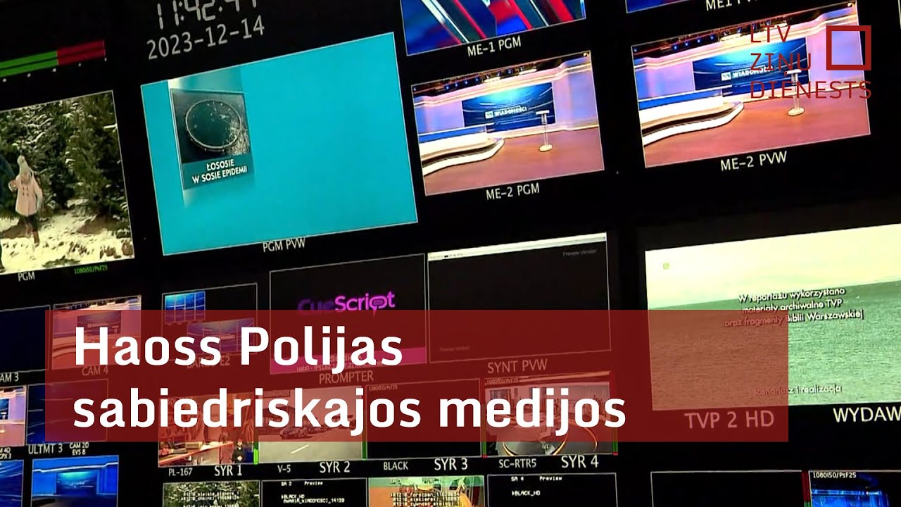 Likvidēs un restrukturizēs? Haoss Polijas sabiedriskajos medijos - YouTube