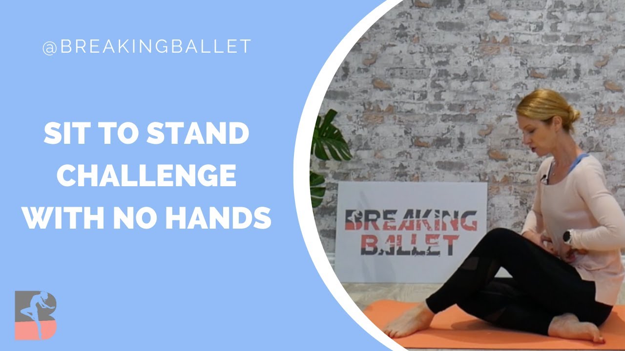 Sit to Stand Challenge with no Hands - YouTube