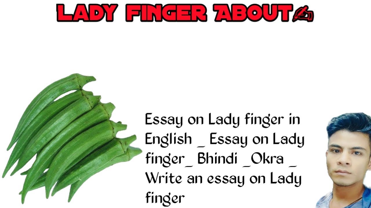 Lady finger vegetable//10 lines on vegetable//bhindi par 10 lines ...