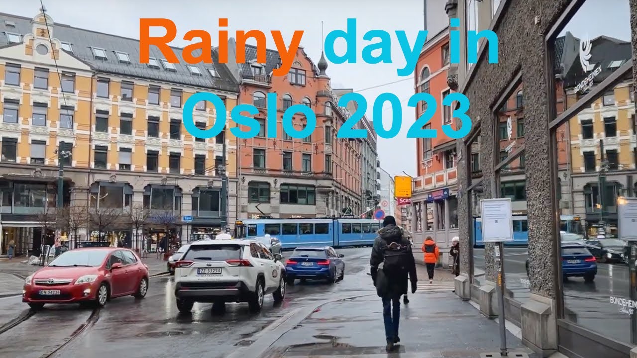 Live walk and talk in rainy Oslo Norway 🇳🇴 March 2023 #osloelsa67 - YouTube