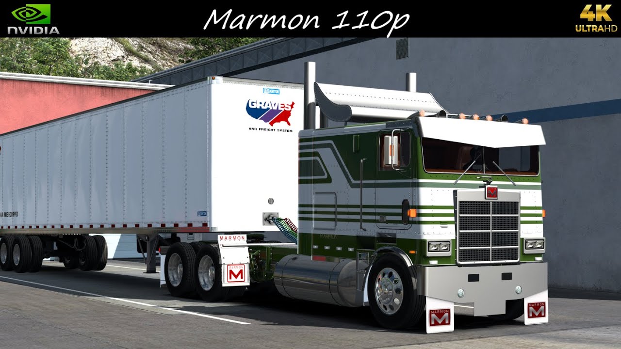 *Marmon 110p* Empty Pallets Haul Elko to Winnemucca *JBX2 Graphics/TAA ...