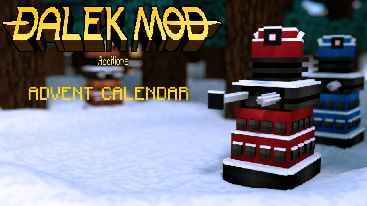 Dalek Mod: Additions mod showcase and advent calendar - YouTube