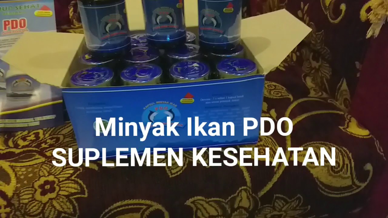 Minyak Ikan PDO - YouTube