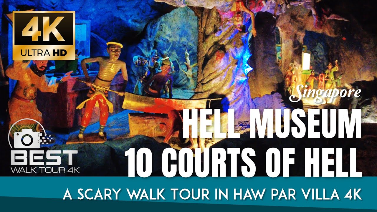 Singapore Hell Museum 😈💀👹 Haw Par Villa 10 Courts Of The Hell 🗿 Walk ...