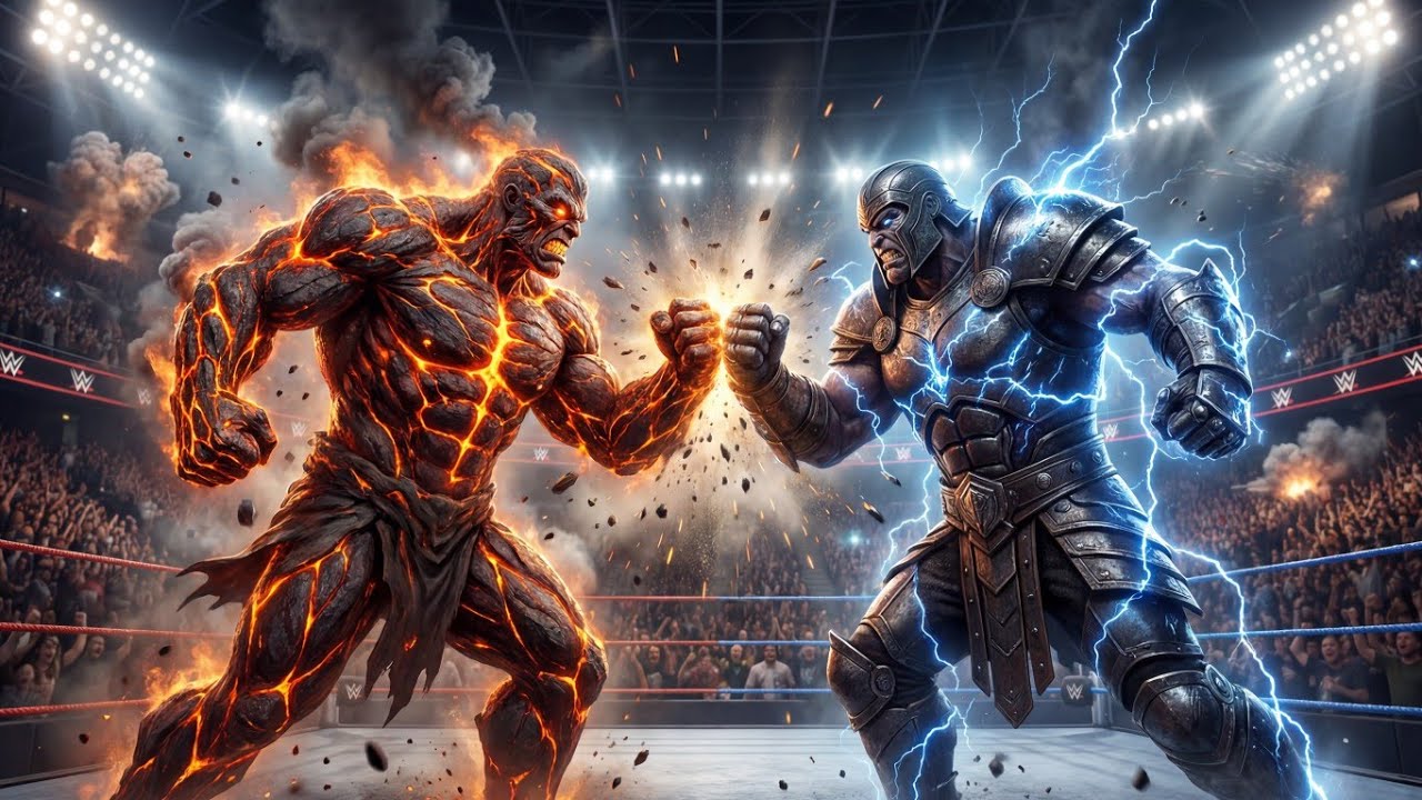 🔥 Fire vs Lightning ⚡ | The Most Insane Titan Battle Ever ...