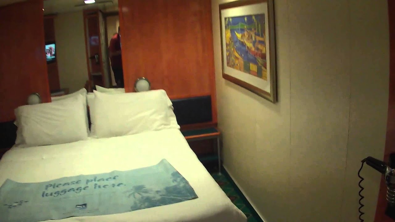 Inside Interior Norwegian Star Cruise Ship Stateroom - YouTube