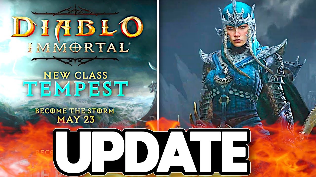 NEW TEMPEST Class CONFIRMED: Official Update Info Diablo Immortal - YouTube