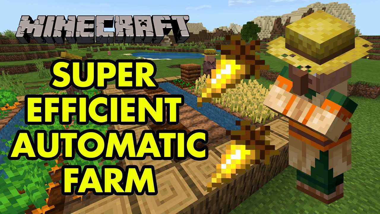 Minecraft Automatic Villager Farm 1.16 Super Efficient #Minecraft - YouTube