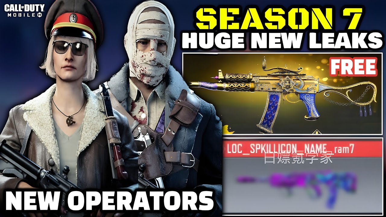 NEW FREE Legendary & New Mythic in COD Mobile S7 || Season 7 Call of ...