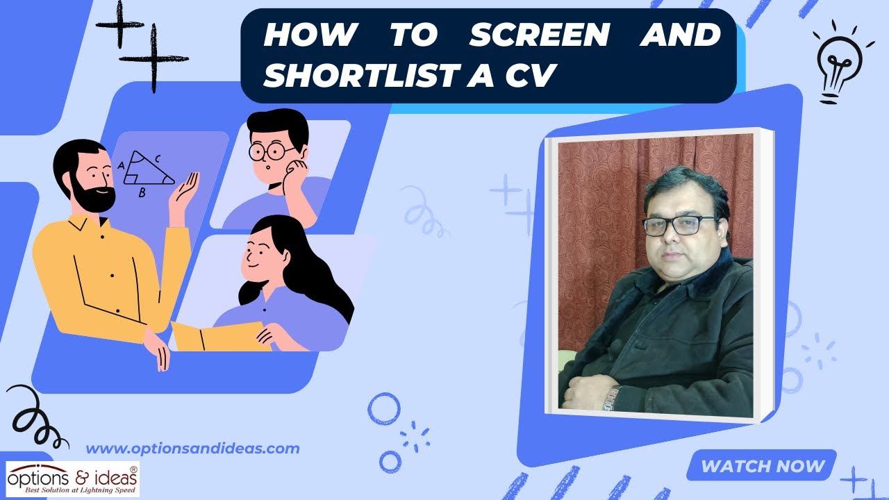 How to Screen and shortlist a Cv - YouTube