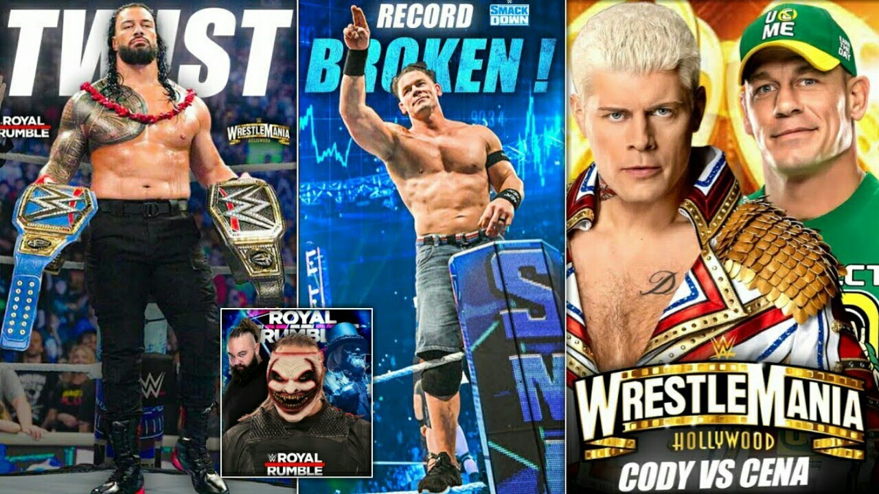 Roman Reigns Wm39 Plan.!? John Cena vs Cody Rhodes Match ஆ.!? Bray ...