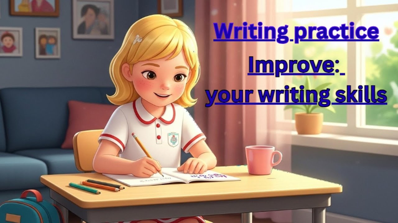 Improve your writing skills/Pratice_Day1 - YouTube