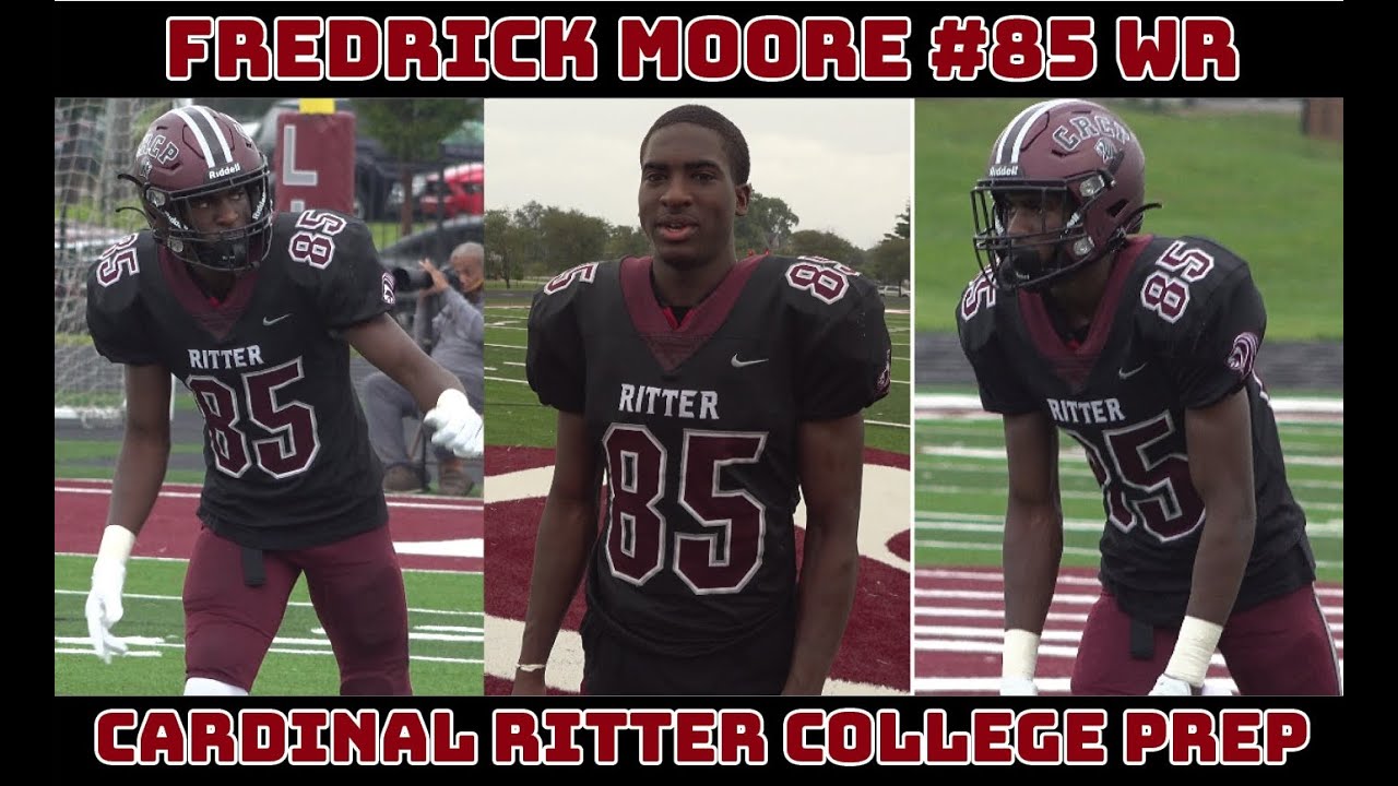 Fredrick Moore Football Highlights vs Joliet Catholic. Missouri High ...
