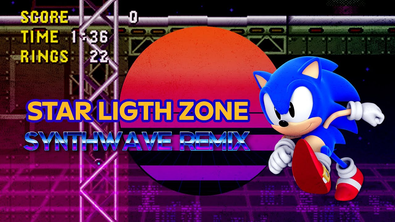Sonic The Hedgehog Star Light Zone Synthwave Remix - YouTube