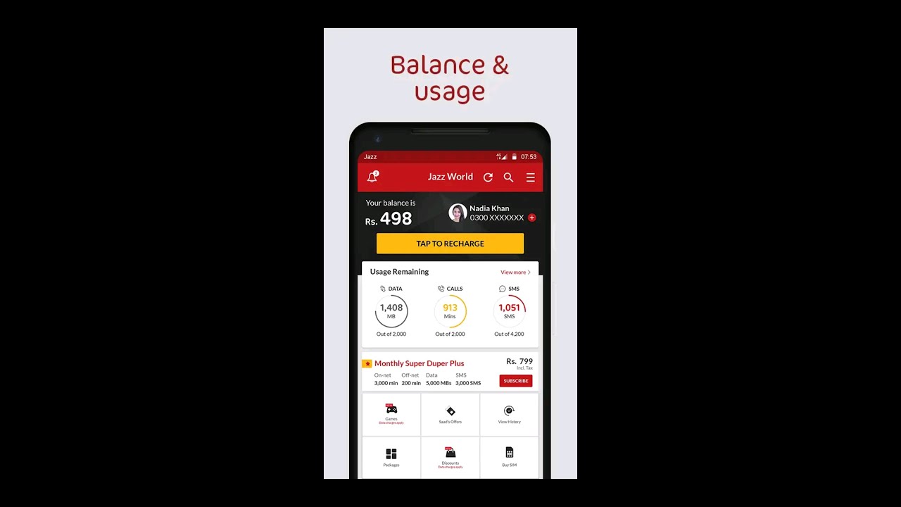 jazz world application features || How to use jazz world app? - YouTube