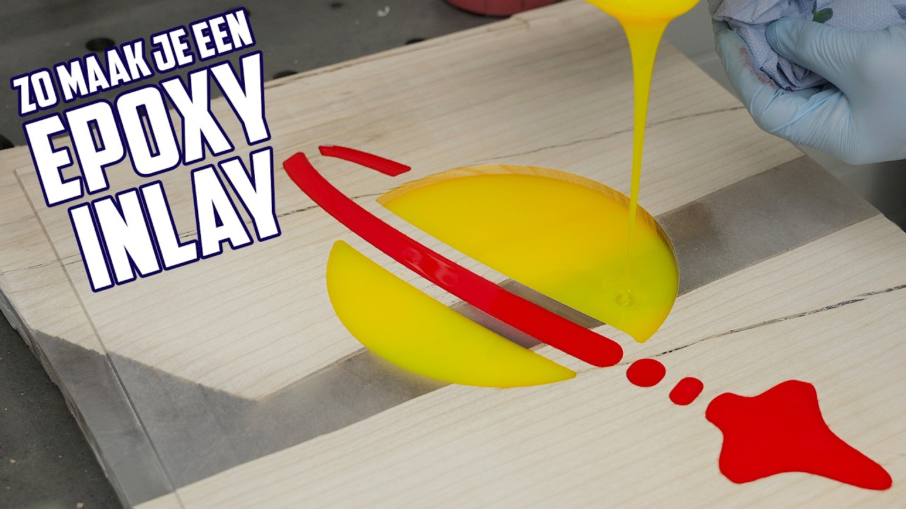 Hoe Maak Je een Perfecte Epoxy Inlay in Hout? - YouTube