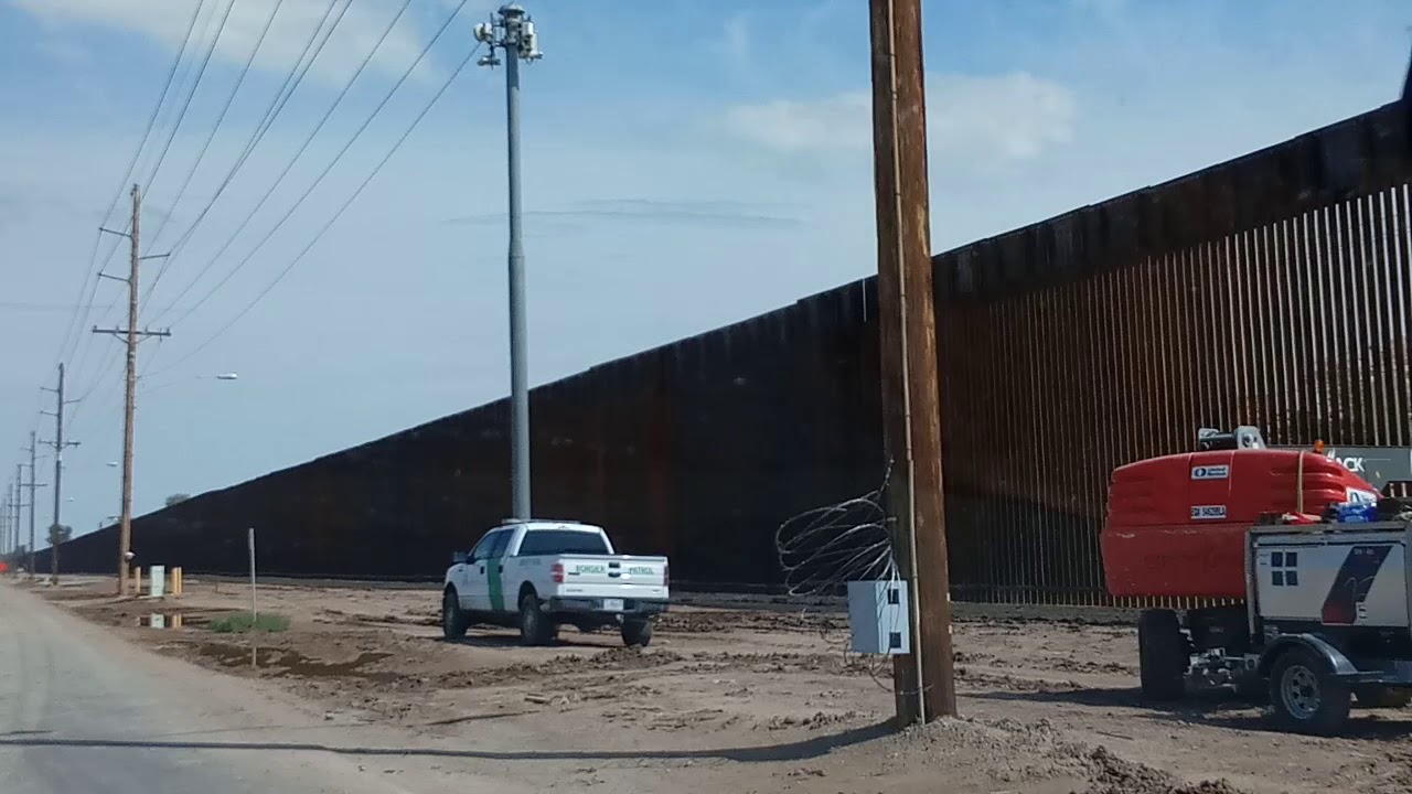 See-through border wall Calexico #JesusSaves #PrayersForAll - YouTube