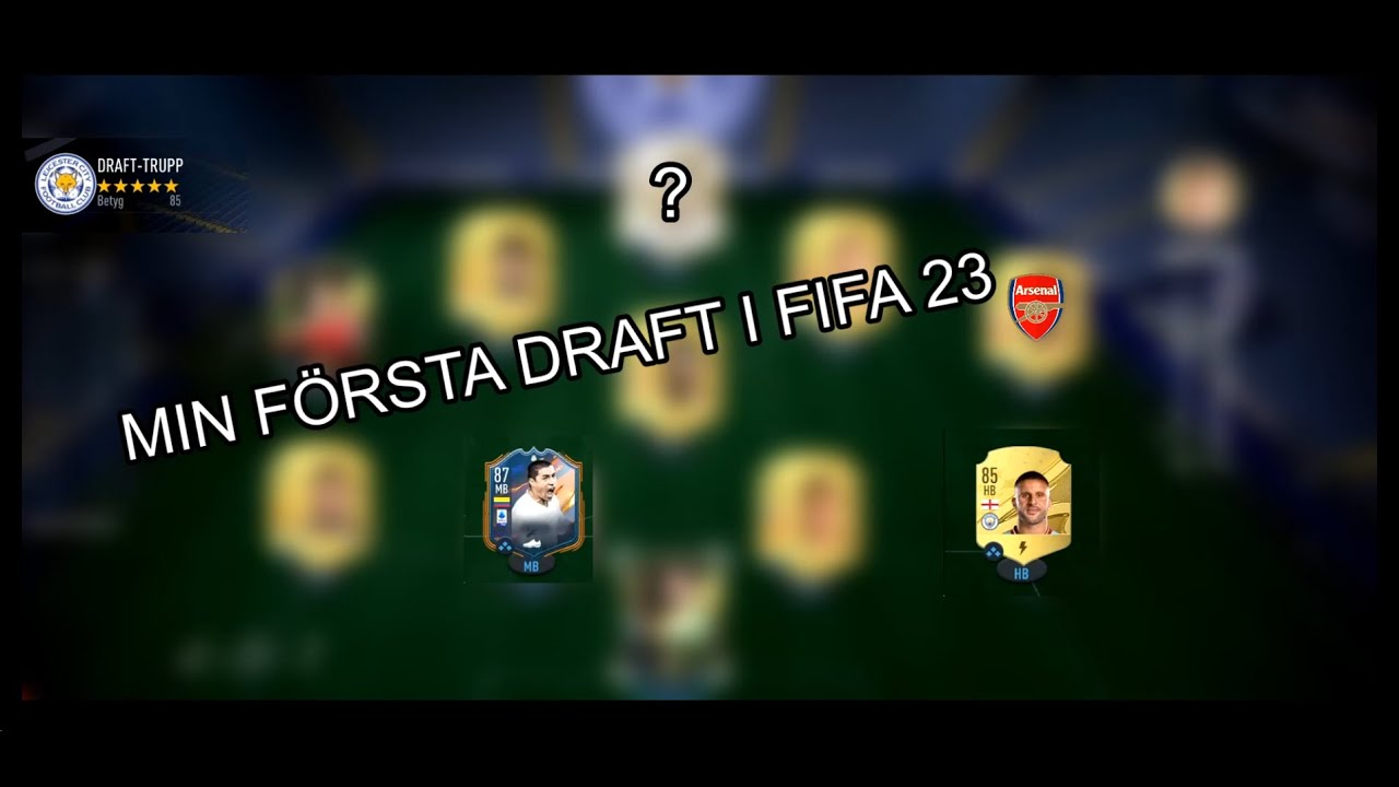 MIN FÖRSTA FIFA 23 DRAFT OCH FÅR SJUKASTE ICONEN!! - YouTube