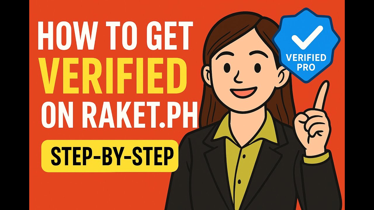 Get Verified on Raket.ph FAST! | How to Get the Verified Pro Badge (Step-by-Step) - YouTube