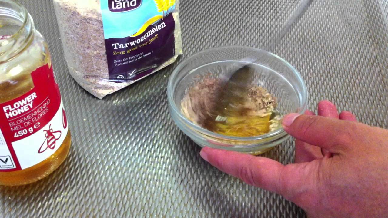Homemade Face Mask - Wheat Germ Facial Mask - YouTube