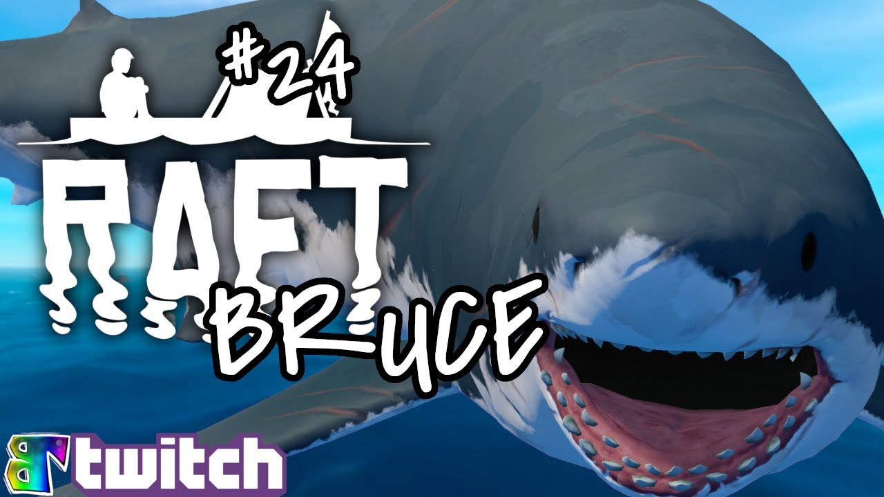 Raft Gameplay #24 : BRUCE | 3 Player Co-op - YouTube