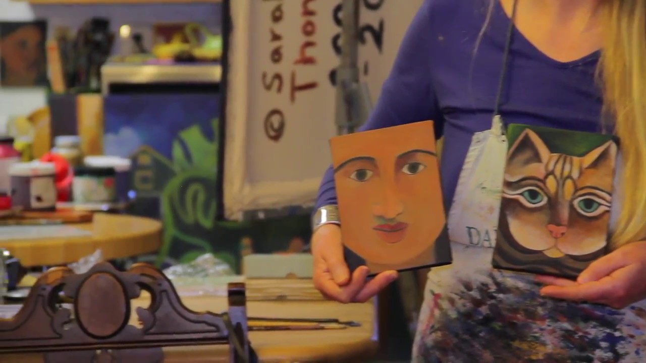 Sarah Thompson Art - YouTube