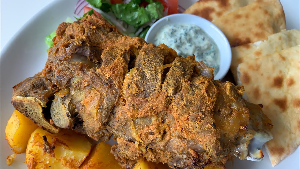 Lamb Roast Recipe- Easy and quick spicy lamb roast - YouTube