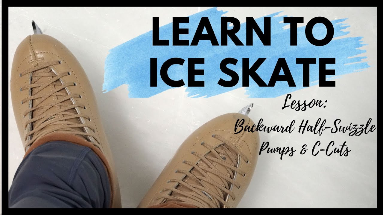 Learn How to Ice Skate: Backward Half Swizzle Pumps Lesson 23 - YouTube