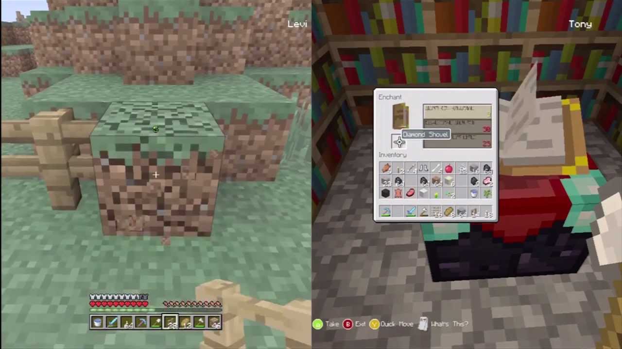 Minecraft: Xbox 360 Edition (Split Screen) - Ep. 13 - Let's Build a ...