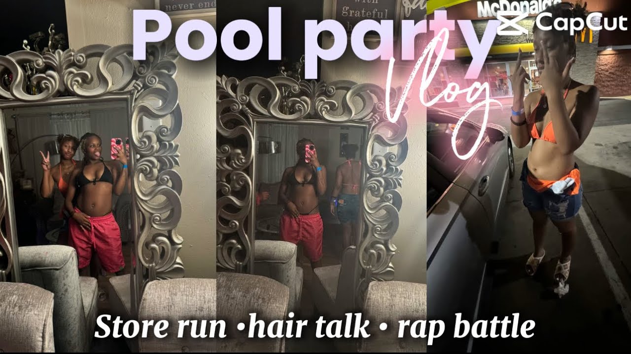Poolparty grwn vlog episode 003.. - YouTube