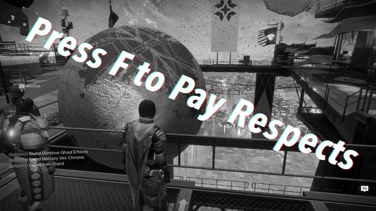 Press F to pay respects - YouTube