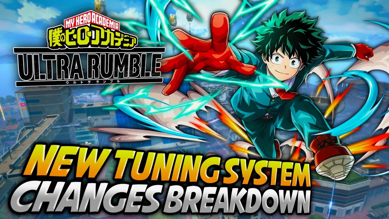 *BREAKING CHANGES* MORE TUNING SYSTEMS ARE COMING MY HERO ULTRA RUMBLE ...