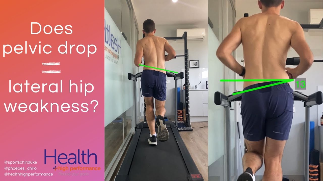 Does pelvic drop mean there is lateral hip weakness? | Melbourne Sports ...