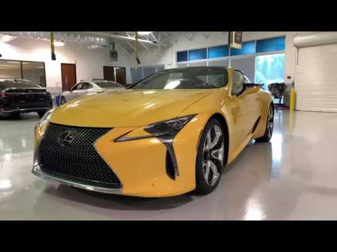 2019 Lexus LC 500 "Flare Yellow" Inspiration Series - YouTube