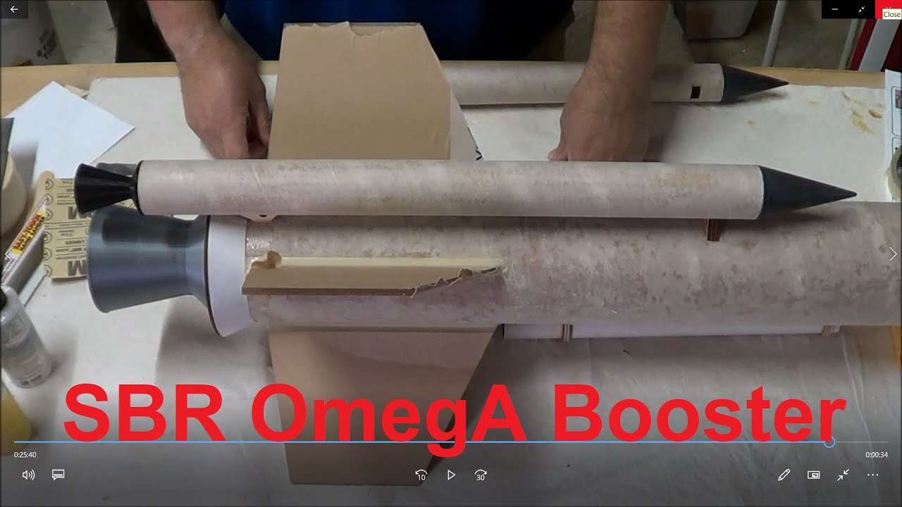 SBR OmegA High Power Rocket Build Series Part 2 - YouTube