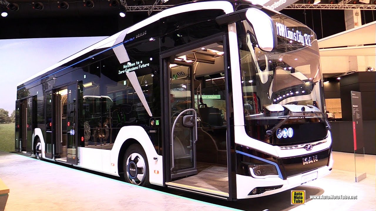 2020 Man Lions City 12E Walkaround - Electric Bus Exterior Interior ...