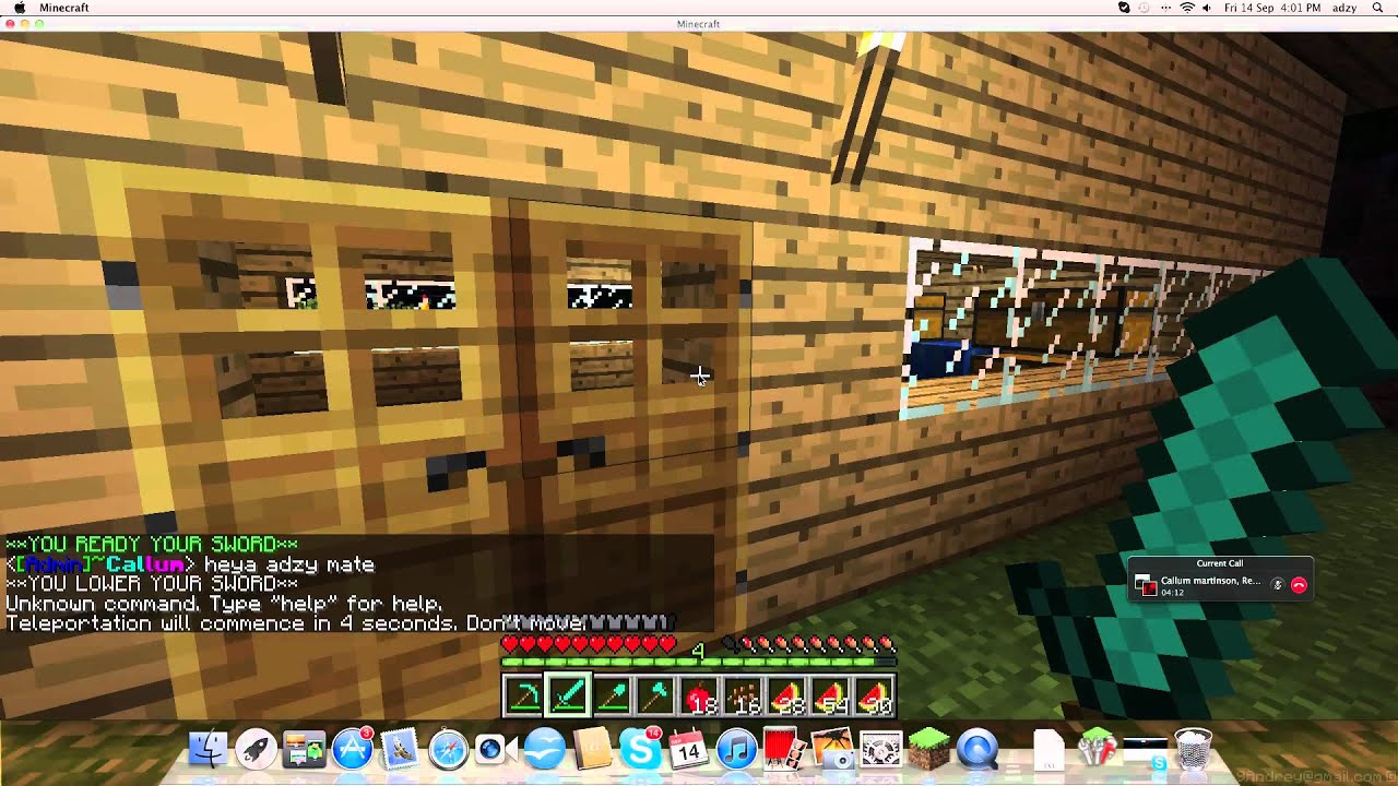 minecraft pvp faction sever and new channel - YouTube