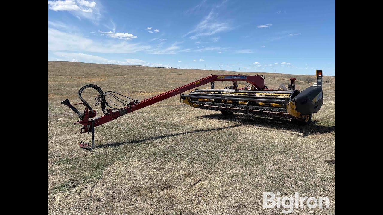 BigIron Auct KR3688 New Holland H7150 MoCo - YouTube
