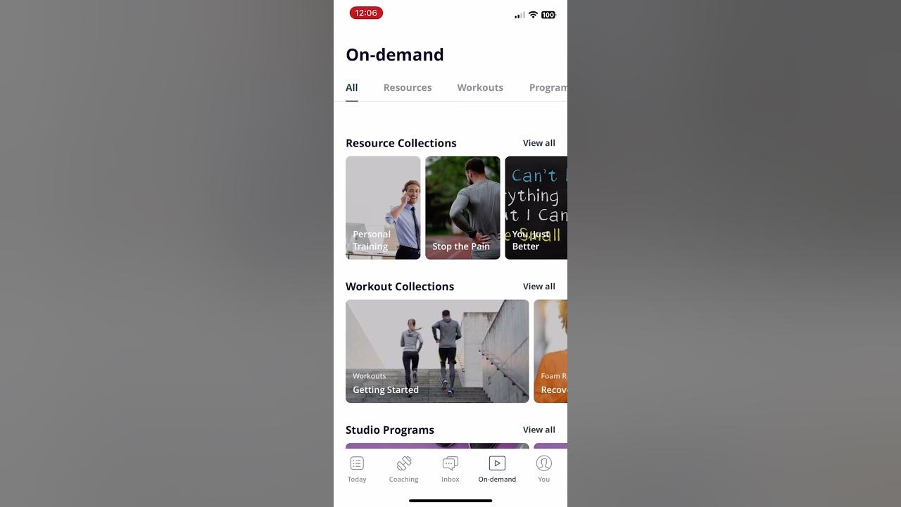 On-Demand Tab - YouTube
