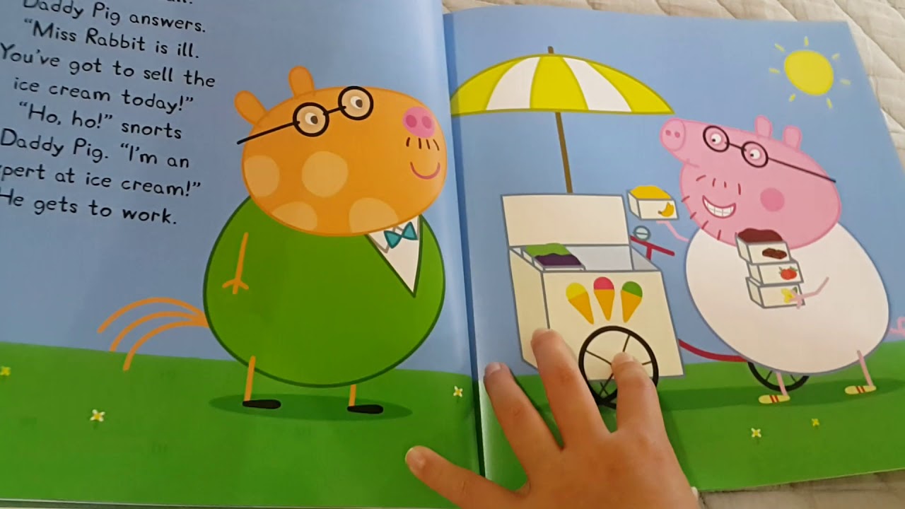 Peppa pig Miss rabit's day off - YouTube