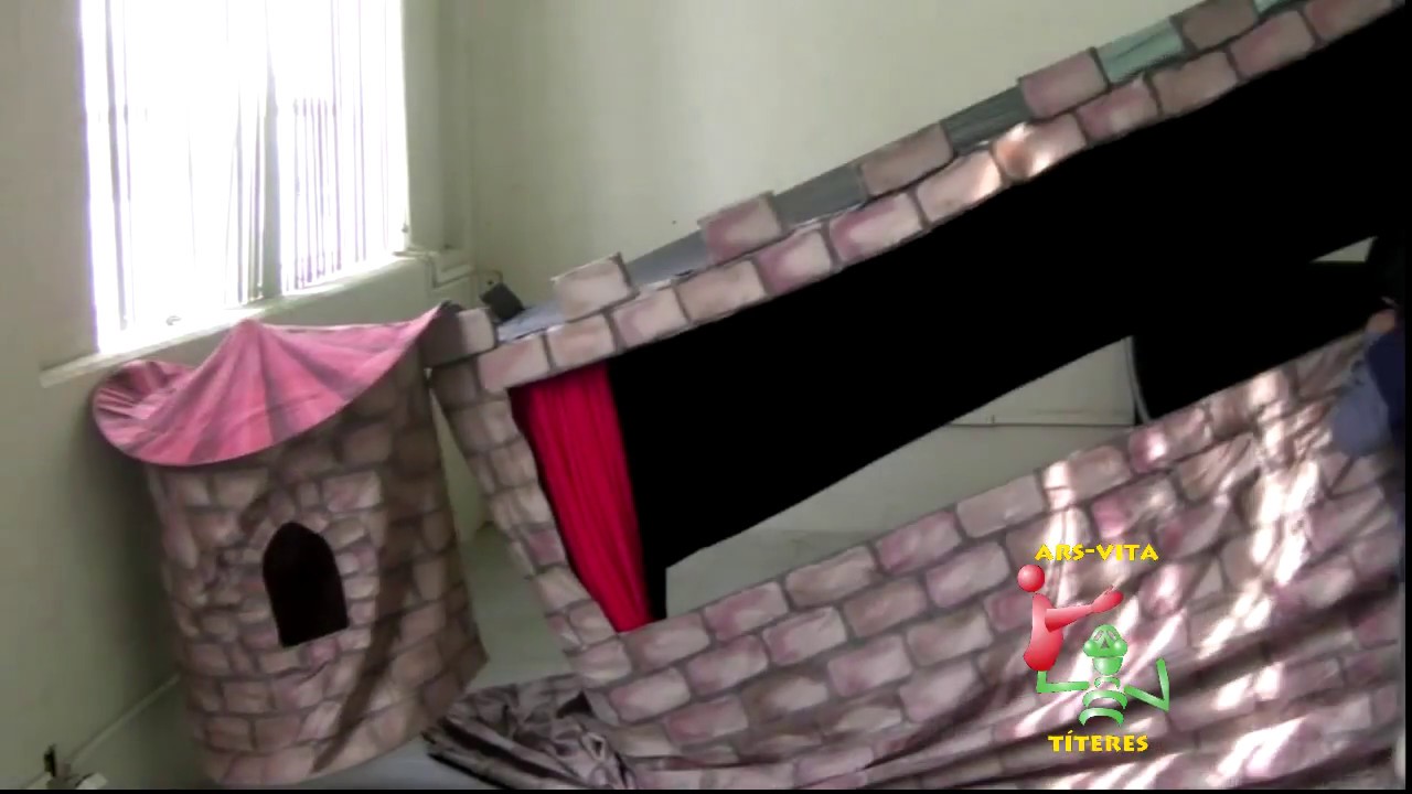 teatrino castillo, how to build a puppet theater - YouTube