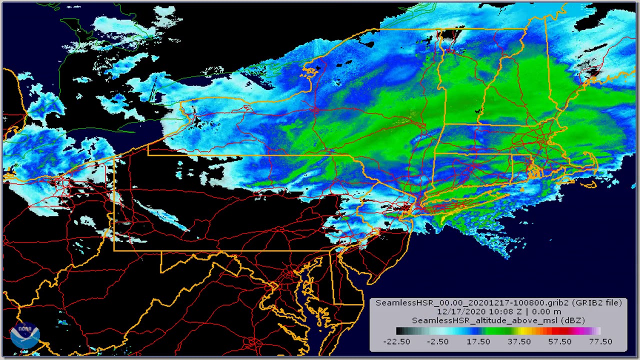 16 to 17 December 2020 Snowstorm - YouTube
