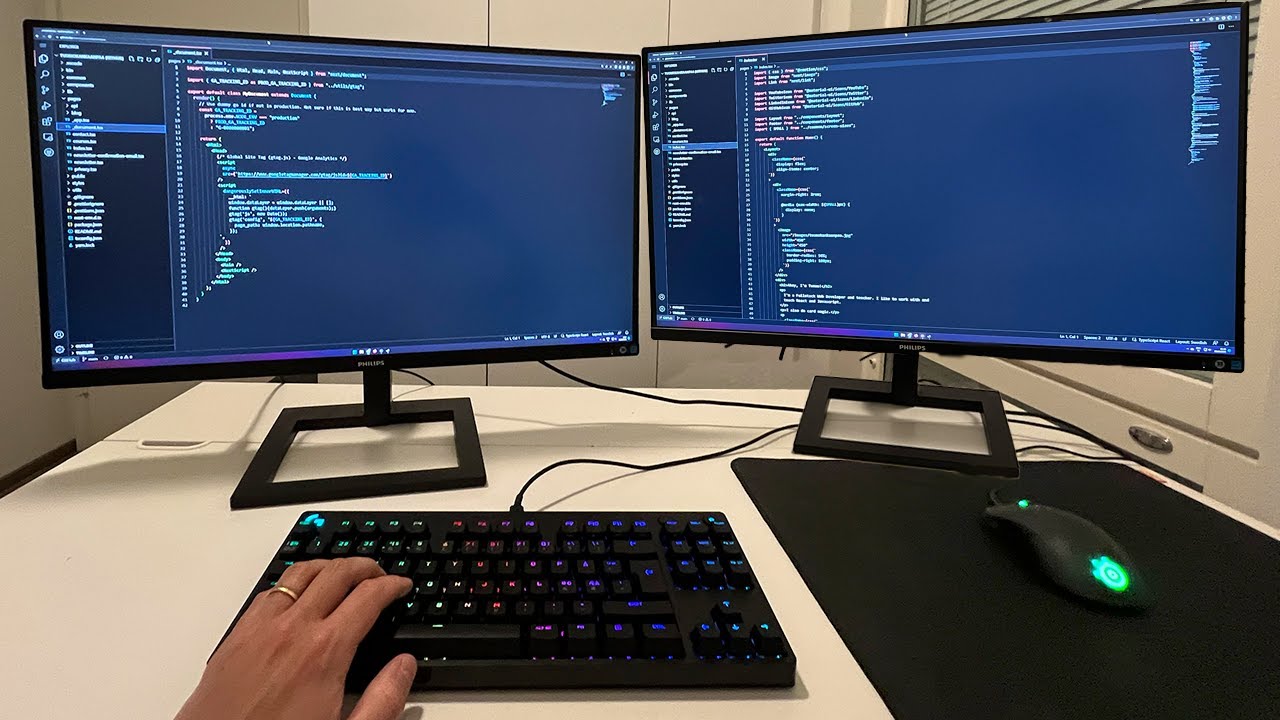 Day in the Life of a Software Engineer - First Person View - Coding ...