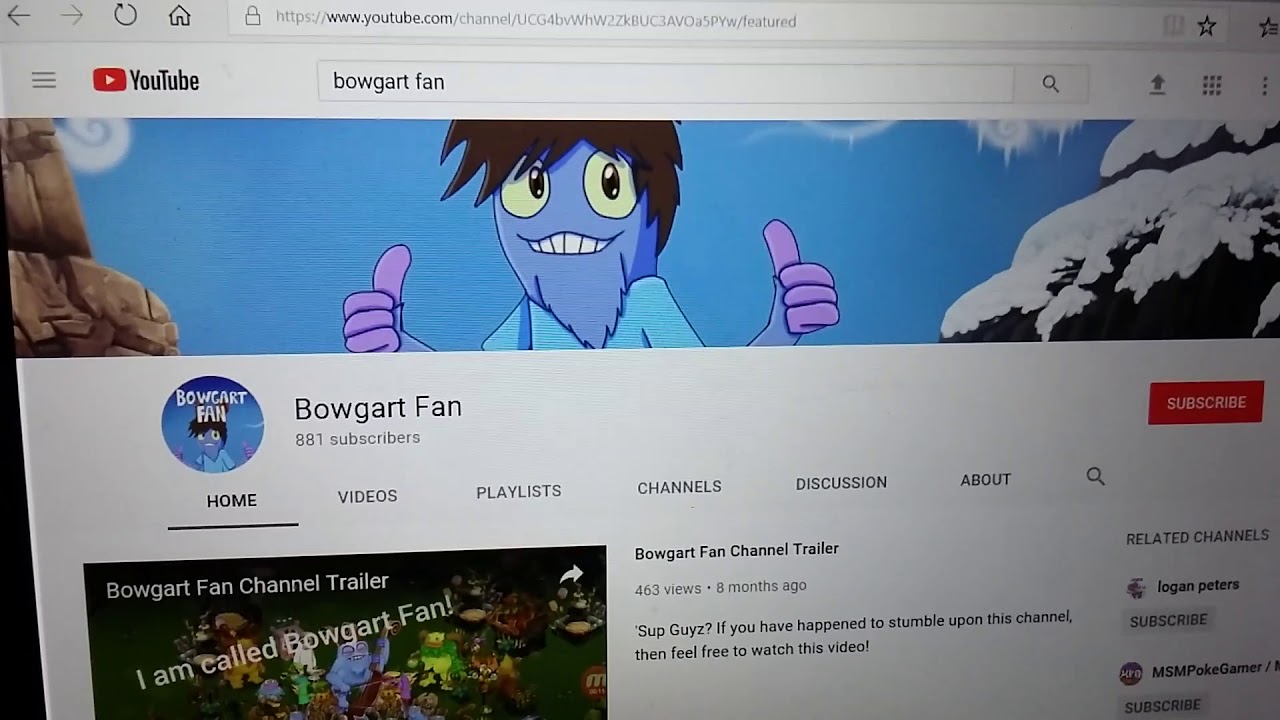 Shout out #1 BOWGART FAN. - YouTube