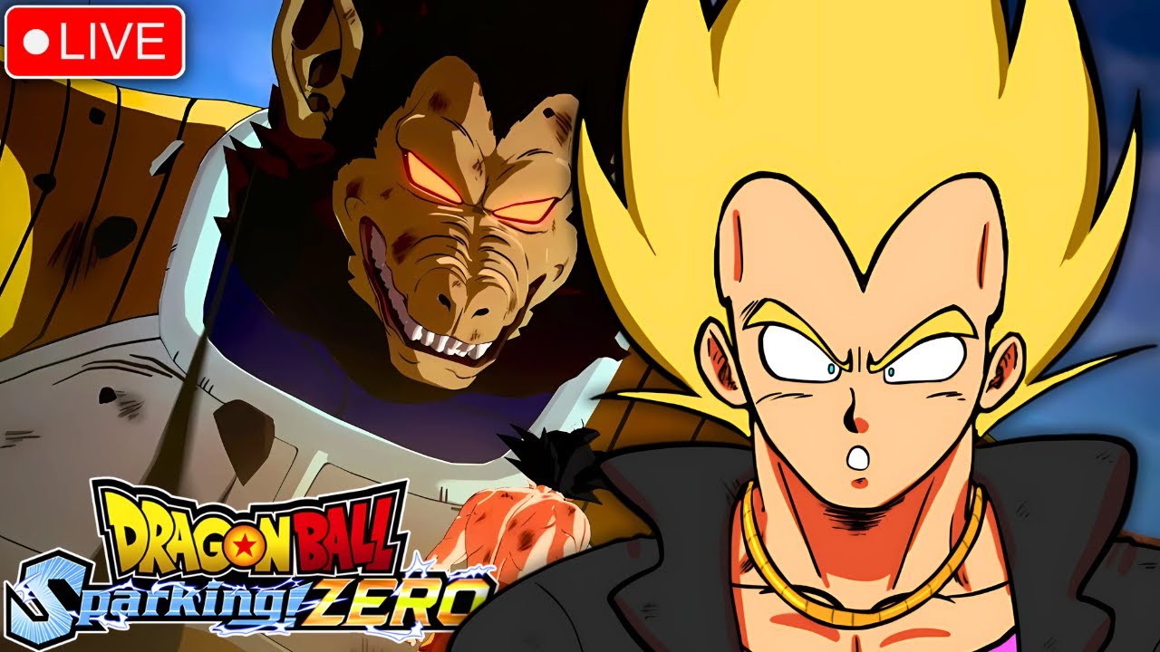We're FINALLY Playing Through Vegeta's Story in SPARKING ZERO! | Gaming ...