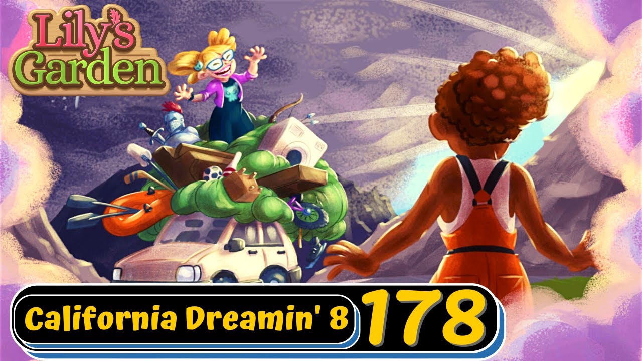 Lily's Garden - Day 178 - California Dreamin' 8 - Gameplay - YouTube