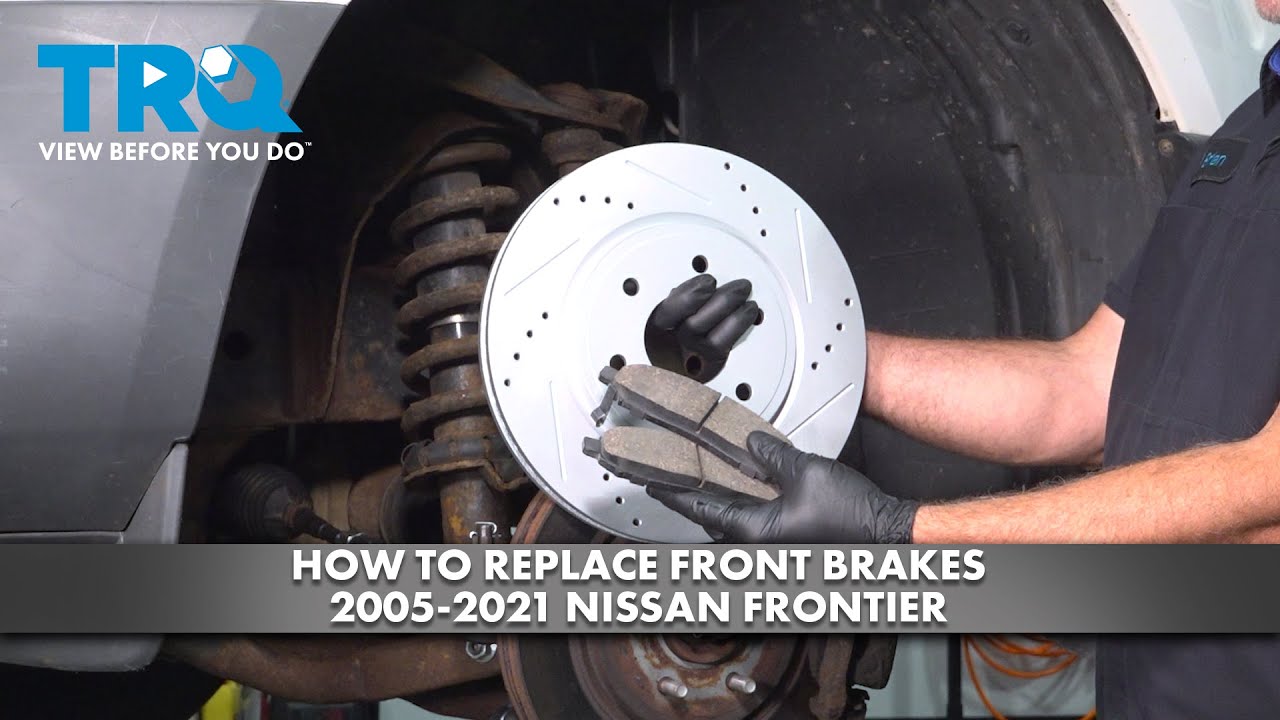How to Replace Front Brakes 2005-2021 Nissan Frontier | 1A Auto