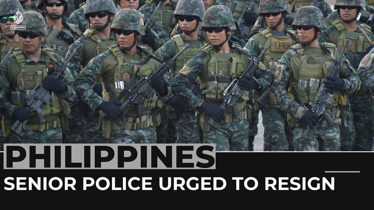 Senior Philippine police urged to resign to ‘cleanse’ force - YouTube