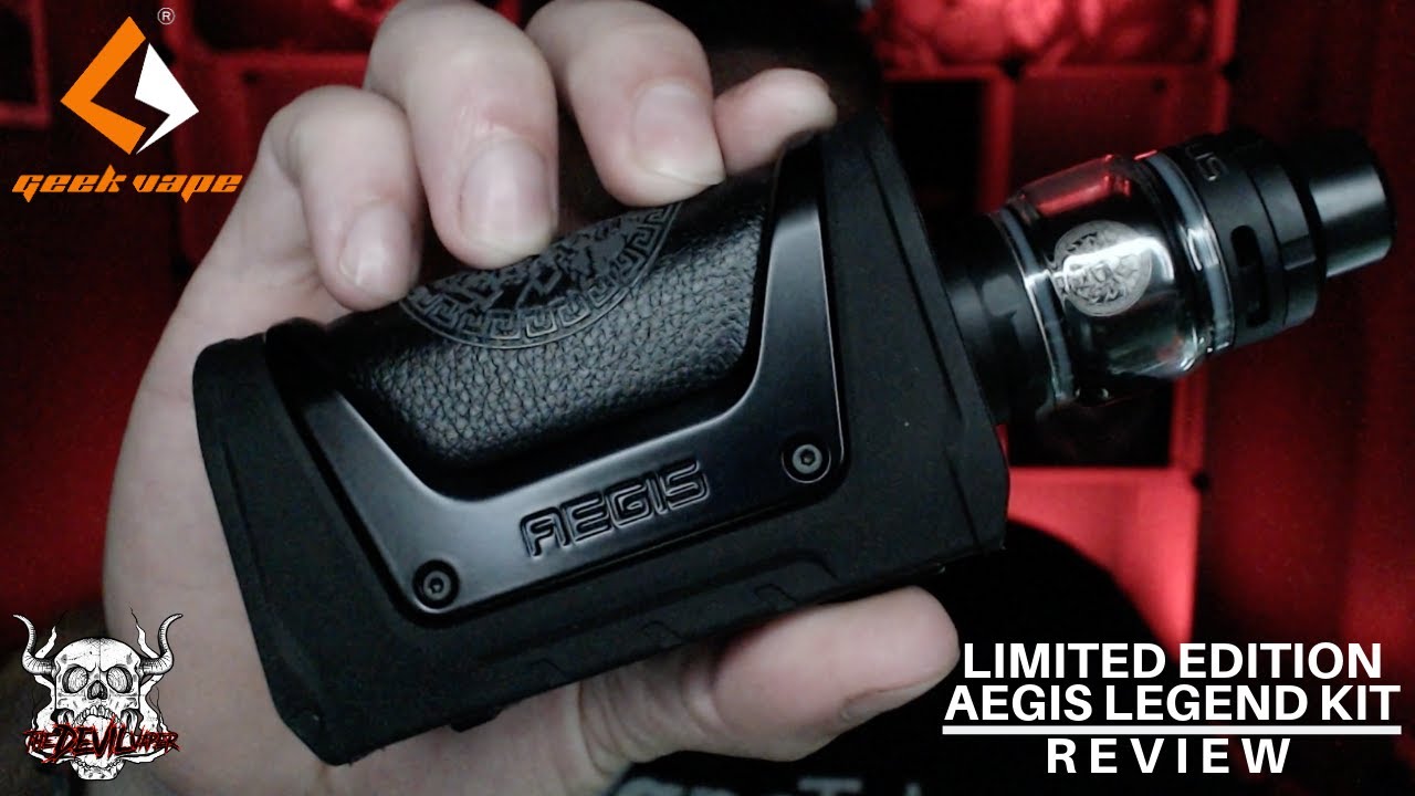 GEEKVAPE Aegis Legend Ltd Edition Kit Review + Zeus Sub Ohm Tank ...