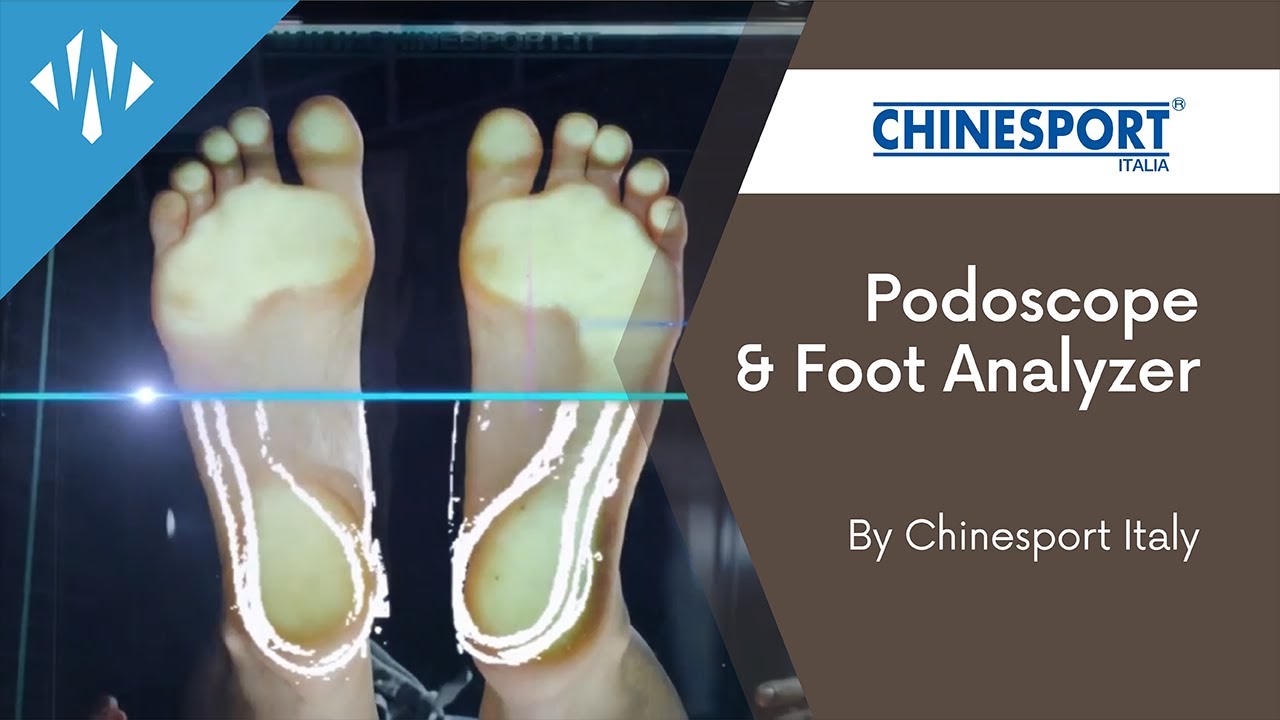 Foot Analyzer (Podoscope) of CHINESPORT Italy | Wellness PRO - YouTube